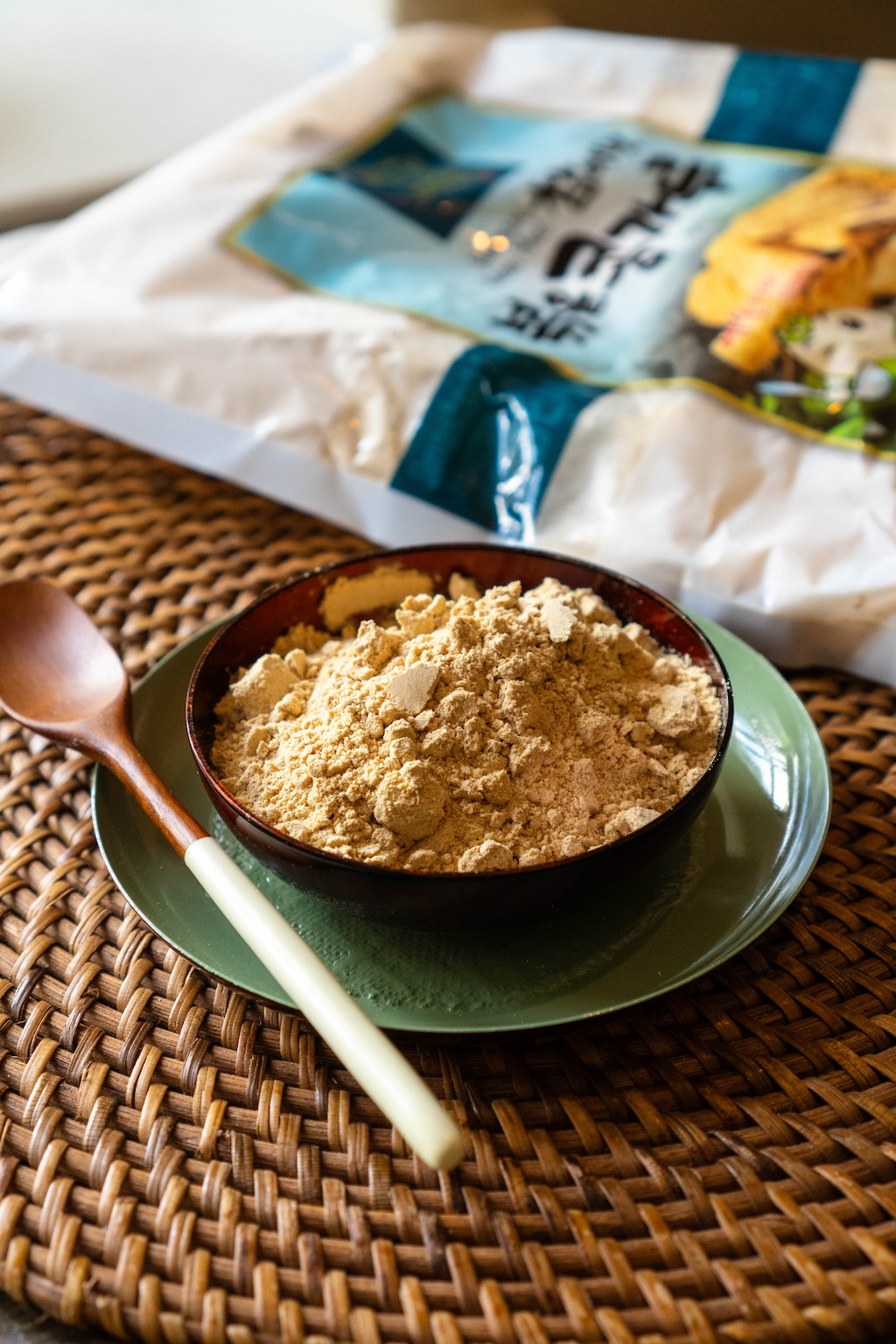 Roasted Soybean Powder (Bokkeun Konggaru) - Carving A Journey